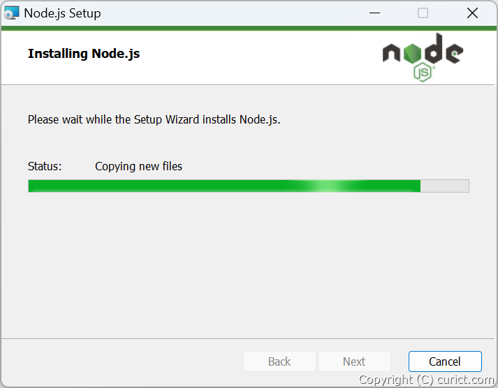 Node.jsのWindowsへのインストールと動作確認の方法(旧バージョン 20.11.1)